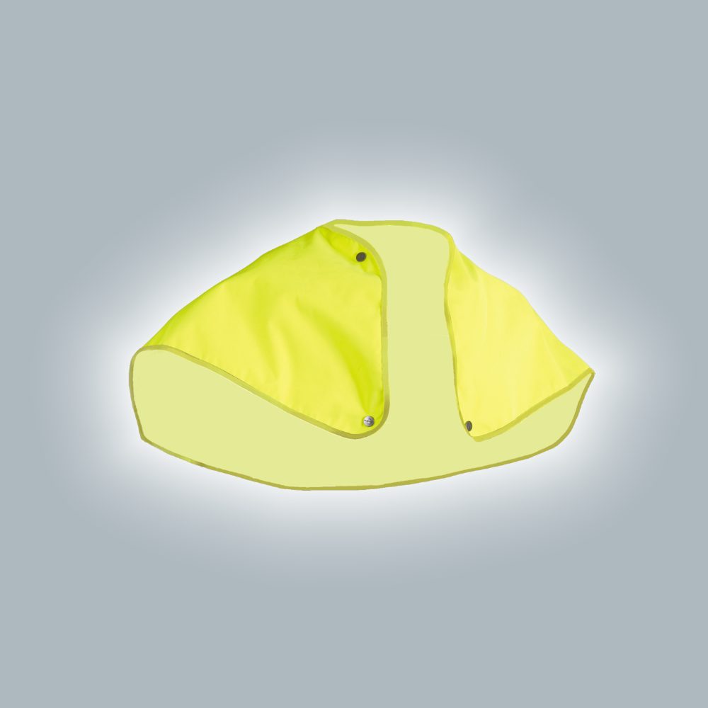 Fluoro Detachable Vest Cape - Styxmill Oilskin